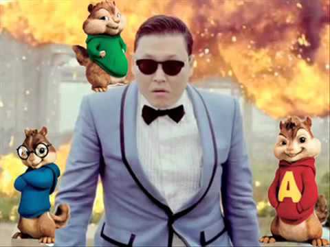 Alvin ve sincaplar gangam stayle