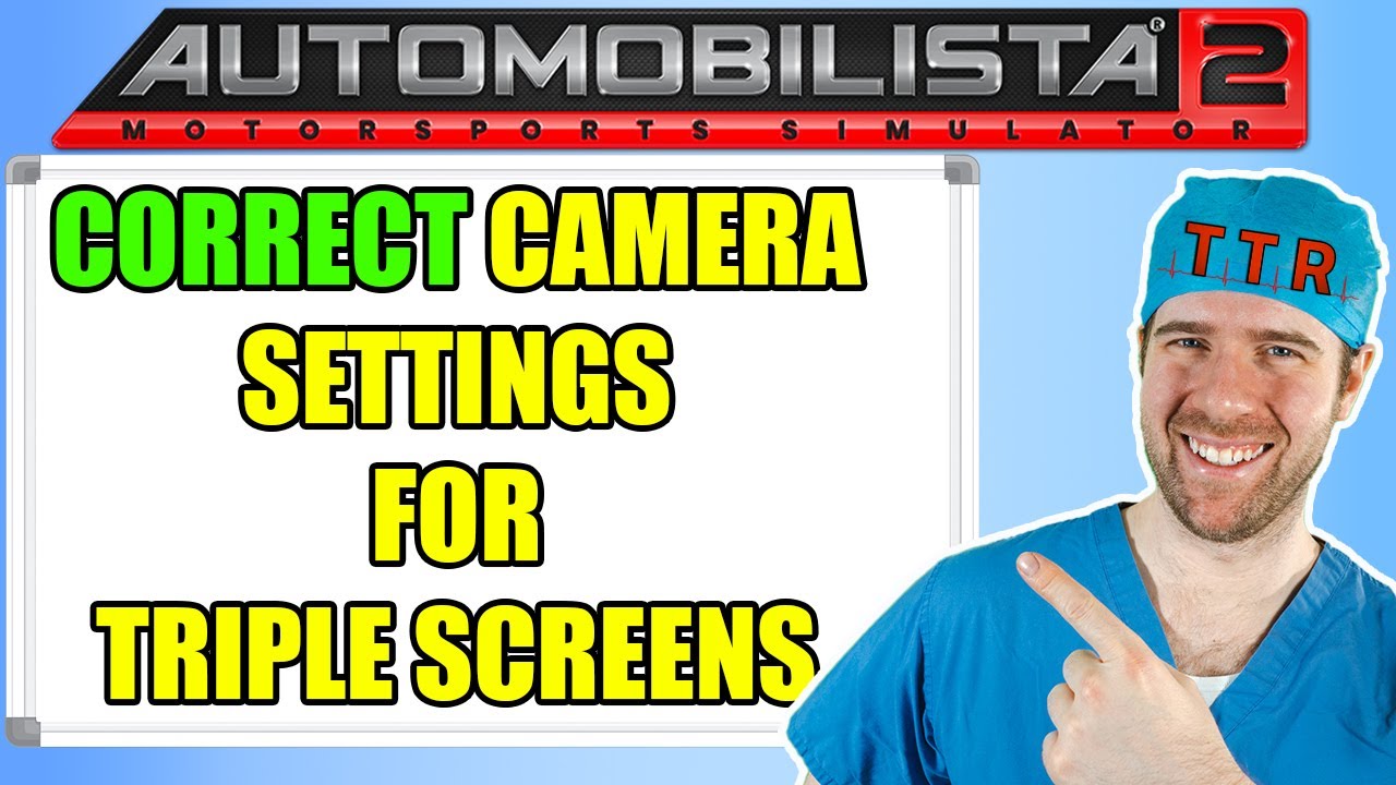 CORRECT Camera FOV Settings for Triple Screens | Automobilista 2 - YouTube