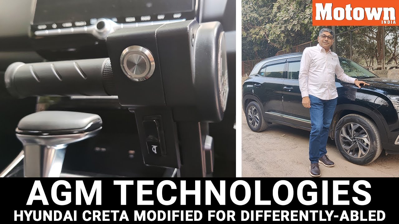 Hyundai Creta modified for differently abled | AGM Technologies | Motown India - YouTube