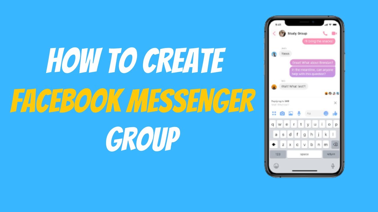 How to Create Facebook Messenger Group - YouTube