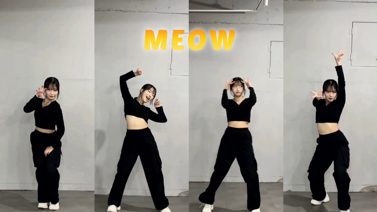 [Kpop]MEOVV(미야오)- MEOW Full Dance Mirror Mode 미야오 안무 거울모드 - YouTube