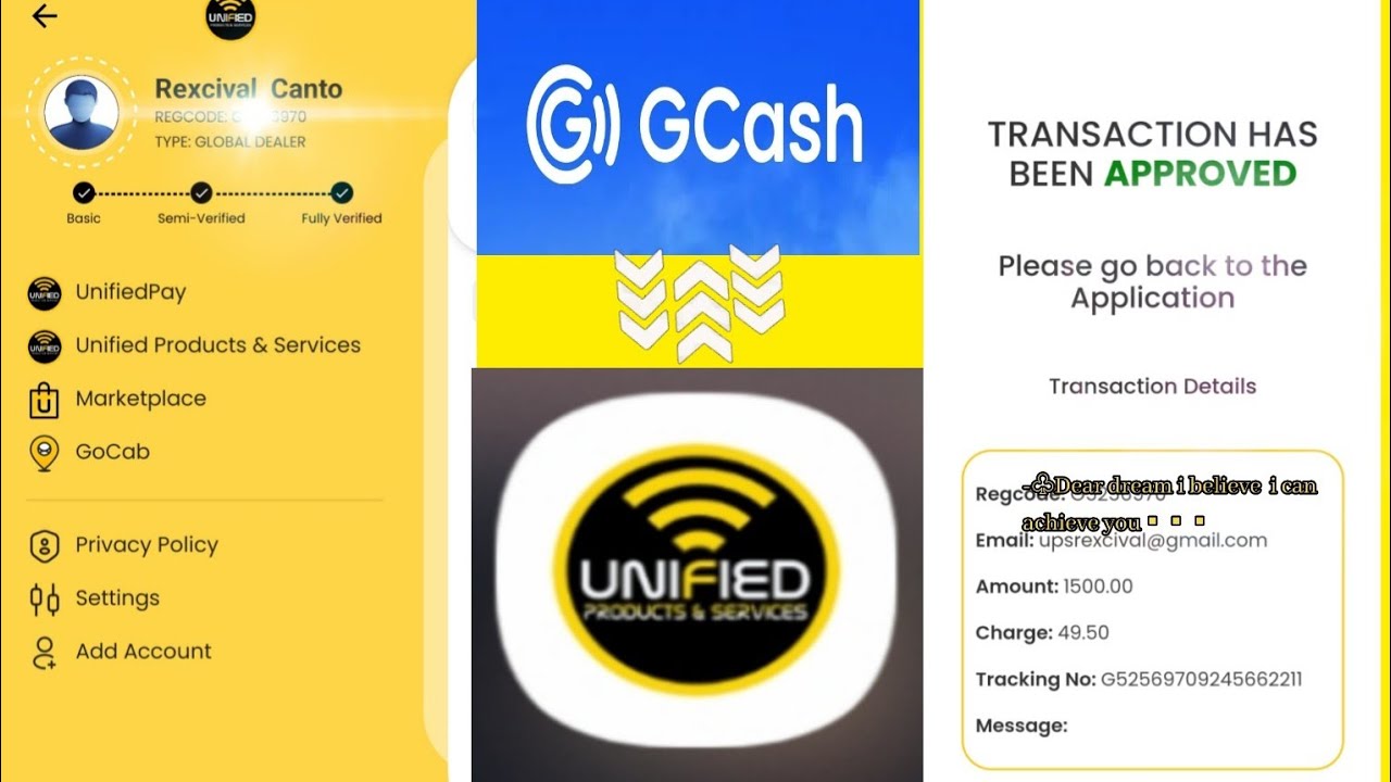 How to Send G-Cash Direct to E-Cash Account in Unified V2||Rexci 2.4 ...