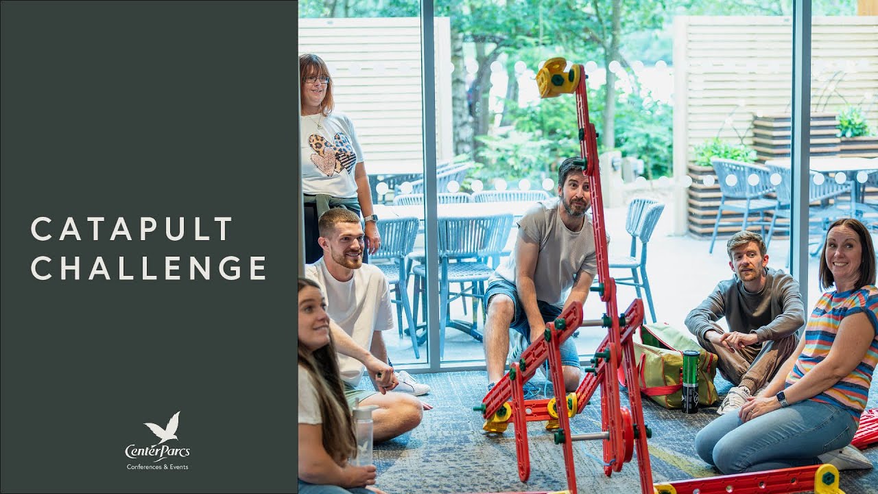 Center Parcs | Team Building | Catapult Challenge - YouTube