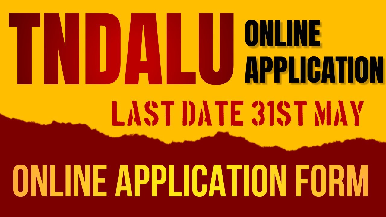tndalu counselling 2023 | online application process | Registration ...
