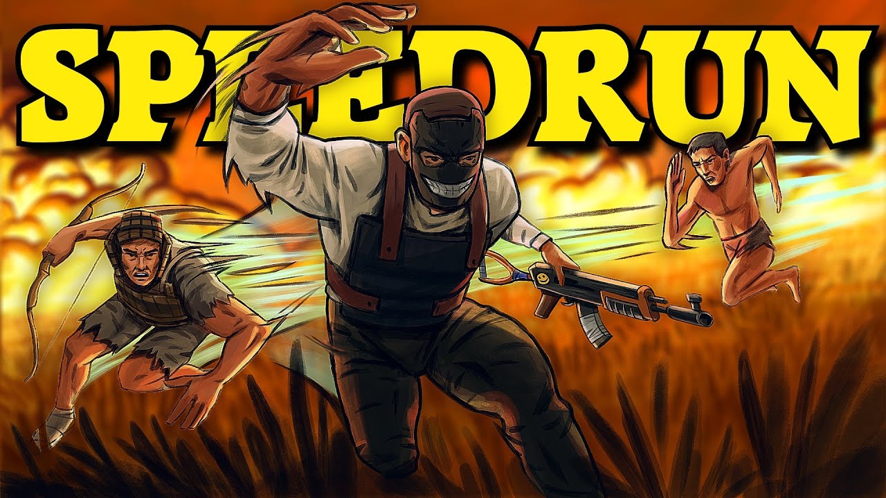 I did a SPEEDRUN of Rust - YouTube