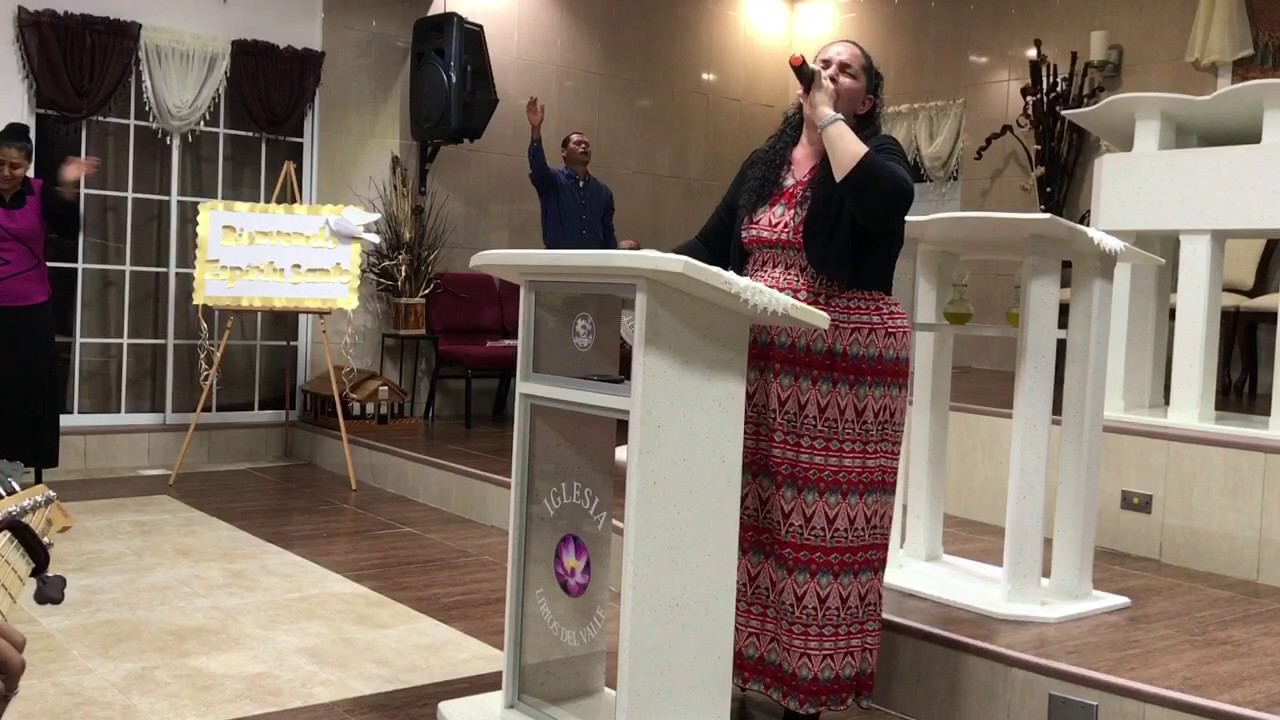 La Hermana Rachel Acosta Cantando Una Alabanza De Su Autoria "No Hay ...