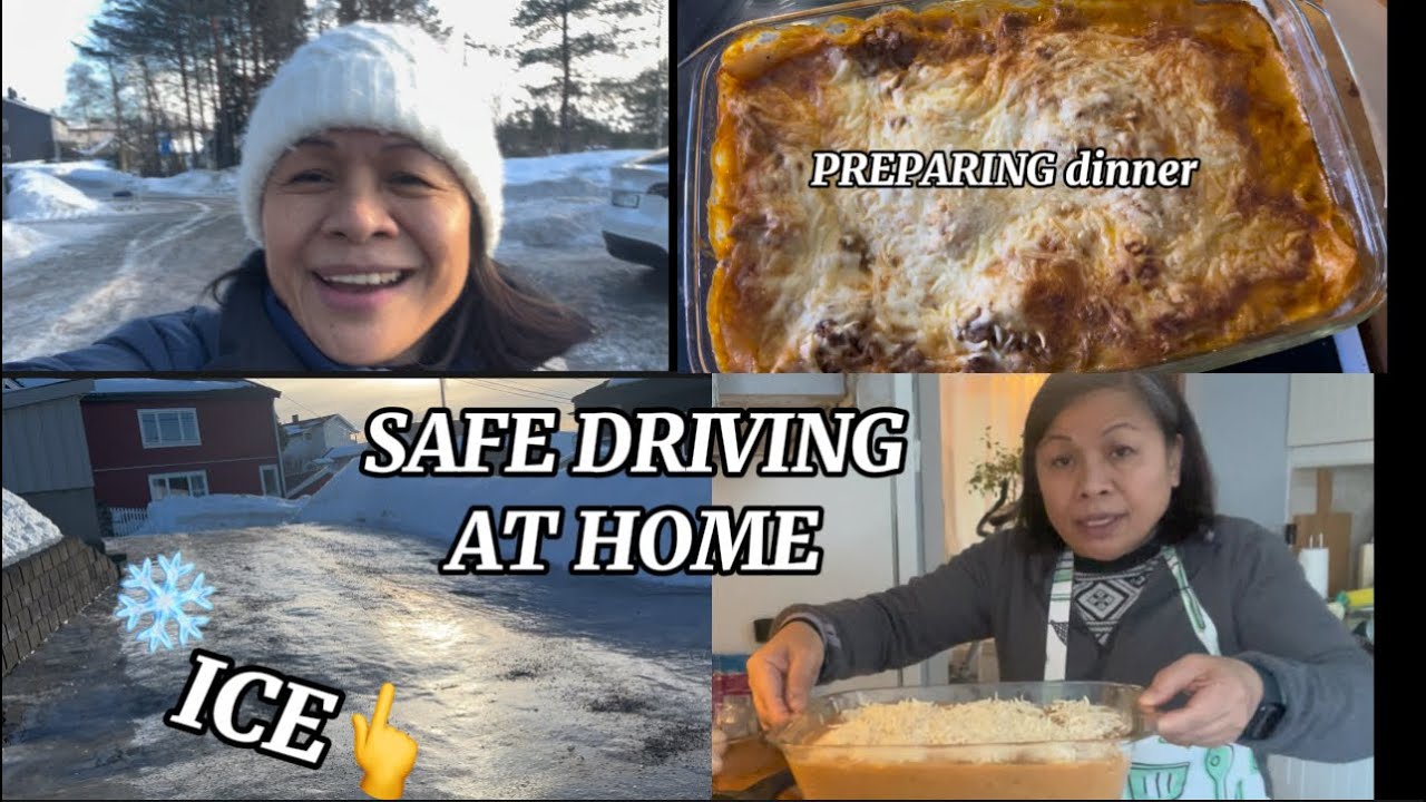 SAFE DRIVING AT HOME / PREPARING DINNER - YouTube