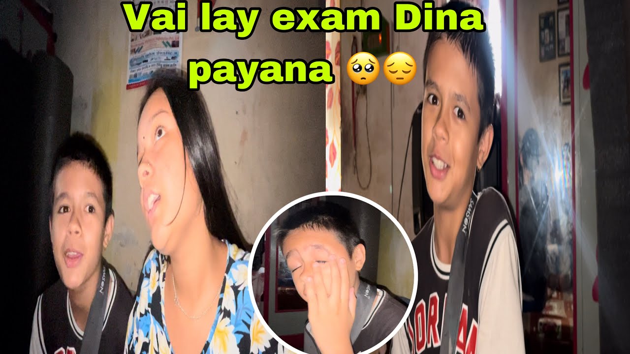 Exam aaya rw pani exam Dina paya na vai lay😔 - YouTube