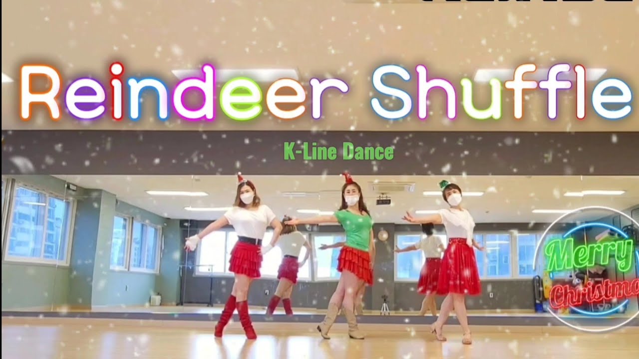 Reindeer Shuffle - LineDance / Beginner Level - YouTube