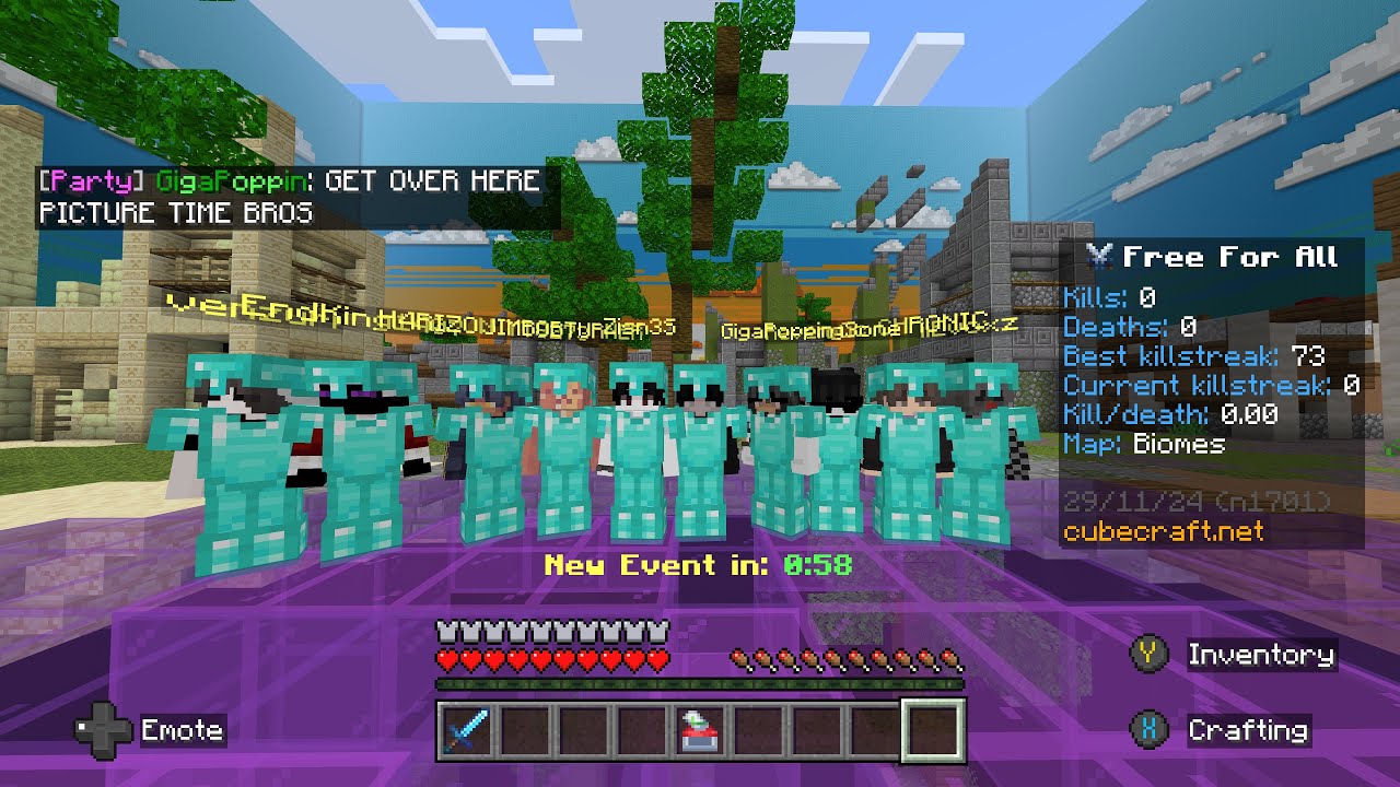 Minecraft pvp tournament (pt.2) - YouTube