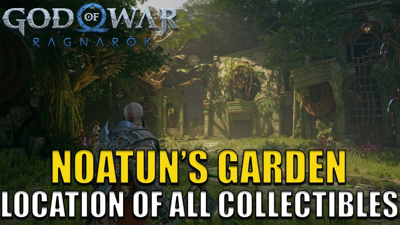 God of War Ragnarok - Noatun's Garden All Collectibles Location 100% ...