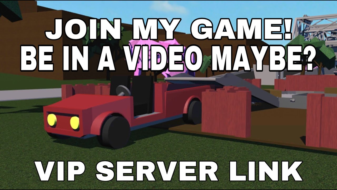 VIP SERVER LINK! (Join my LT2 game and be in a video) - YouTube
