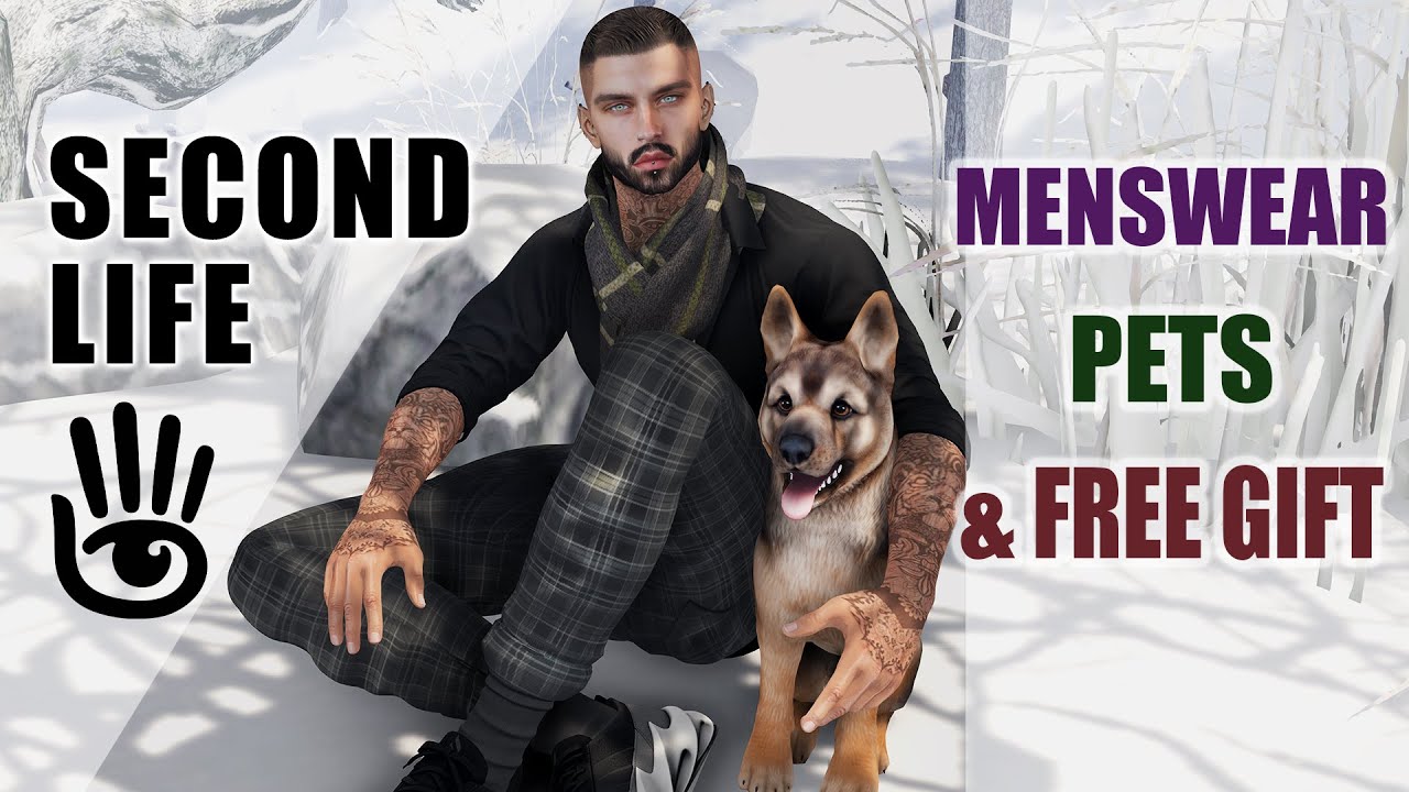 SECOND LIFE | Free Gift! | Mens Clothing! | Pets! | THANK YOU ...