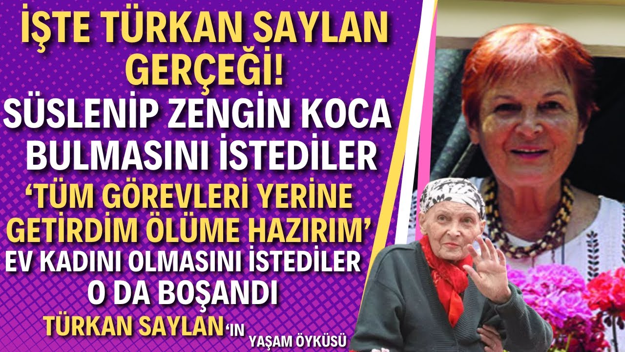 TÜRKAN SAYLAN | Cüzzamlılara El Uzatan, Kızları Okutan Profesör Doktor ...