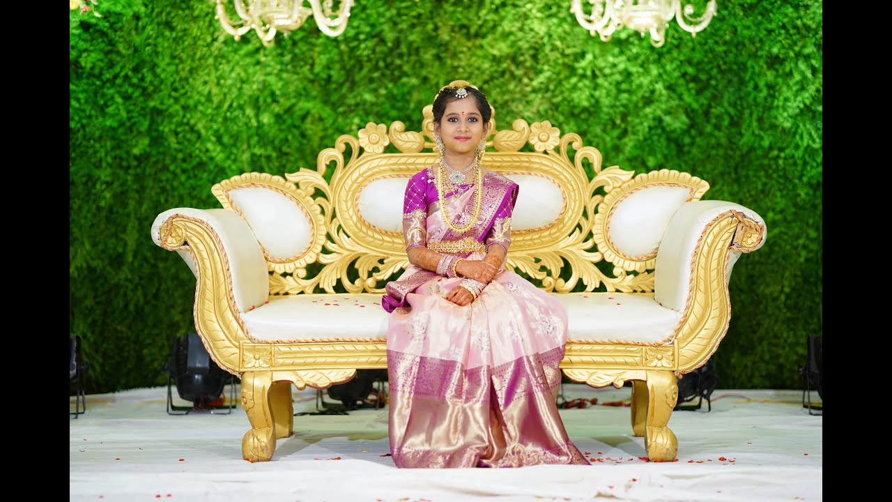 Samanvi's Half Saree Ceremony Teaser | Ramanthapur, Hyderabad - YouTube