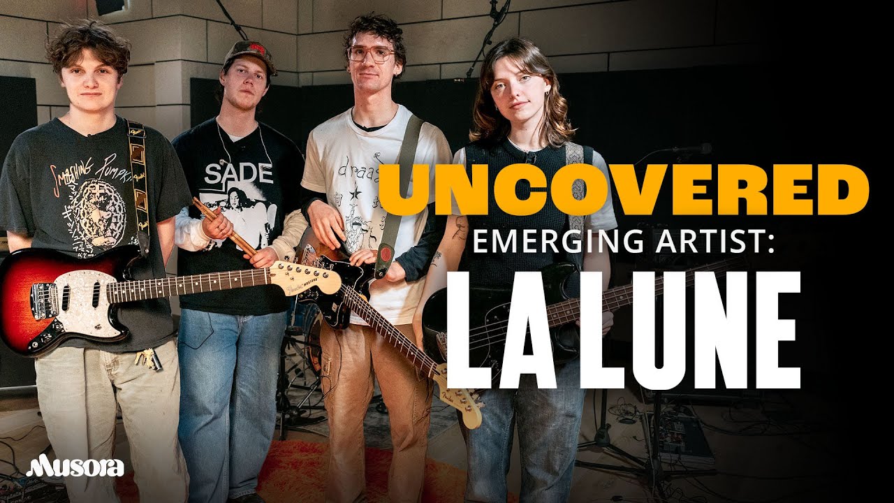 In the Studio with Shoegaze Band la lune #Uncovered - YouTube