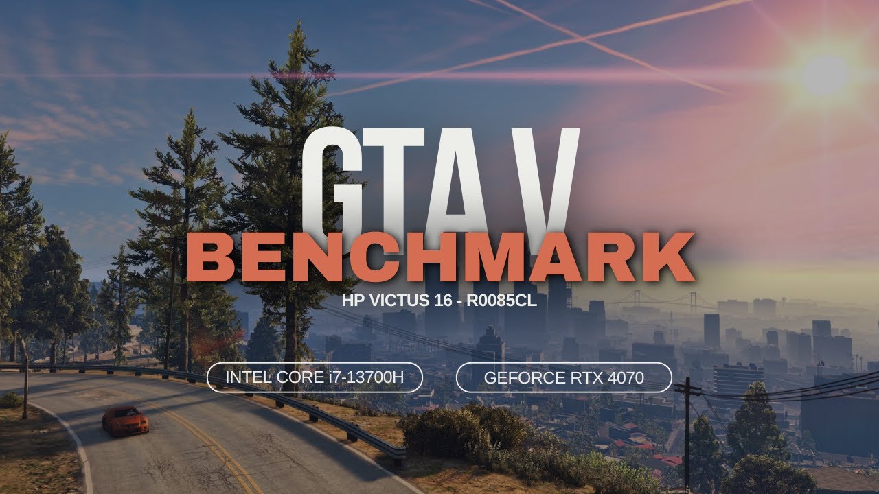 GTA V Benchmark Test on HP Victus 16 | Highest Graphics Setting - YouTube