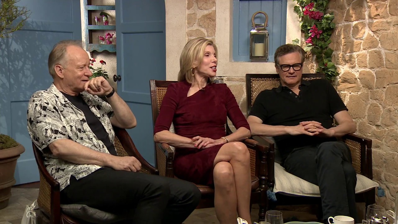 MAMMA MIA 2 Interviews: Colin Firth, Christine Baranski, Amanda ...