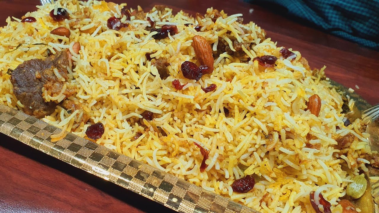 Ramzan Dawat Special berry pulao || Irani Berry pulao Recipe - YouTube