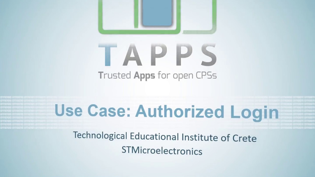 TAPPS - Use Case: Authorized Login for Automotive Networks over Secure ...