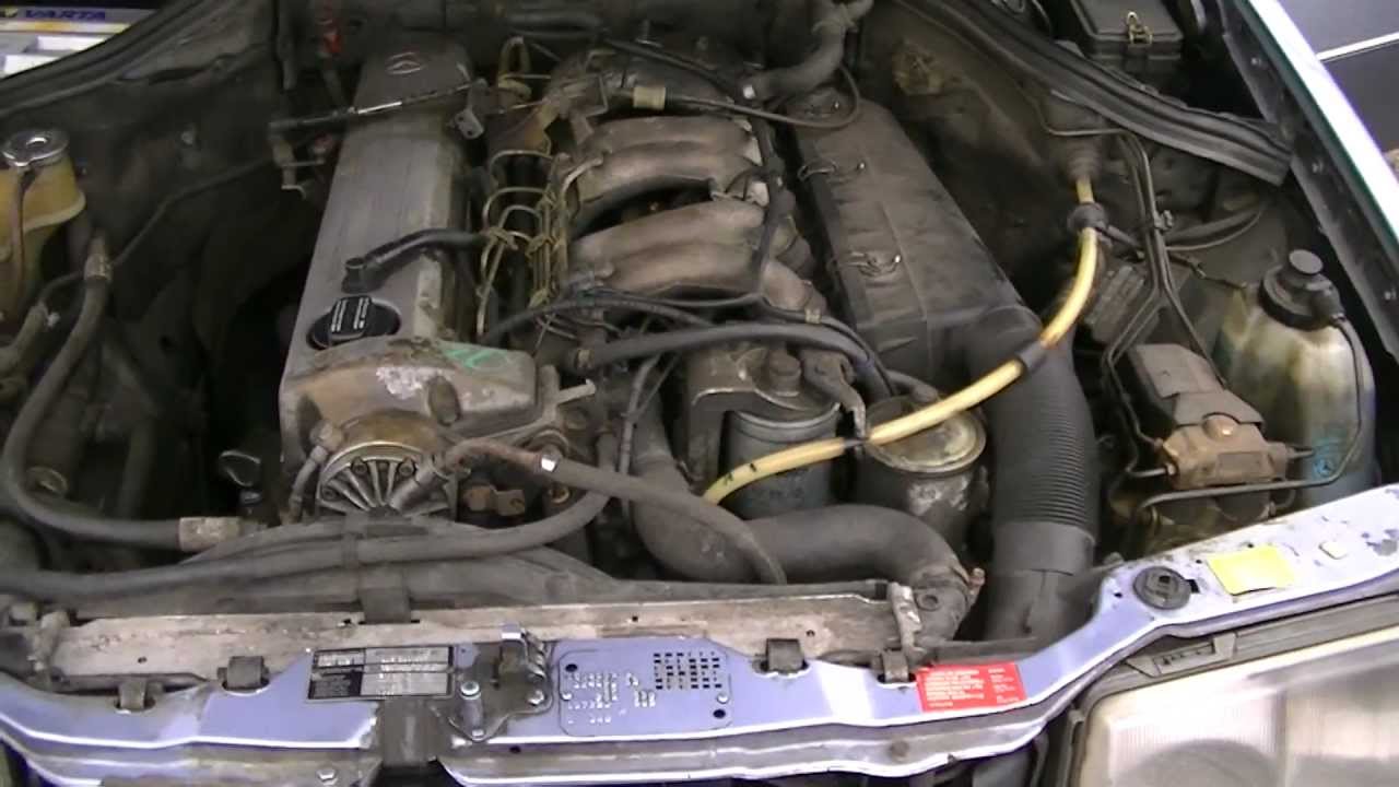Mercedes W124 300 Diesel 668.000 KM Fahreigenschaften - YouTube