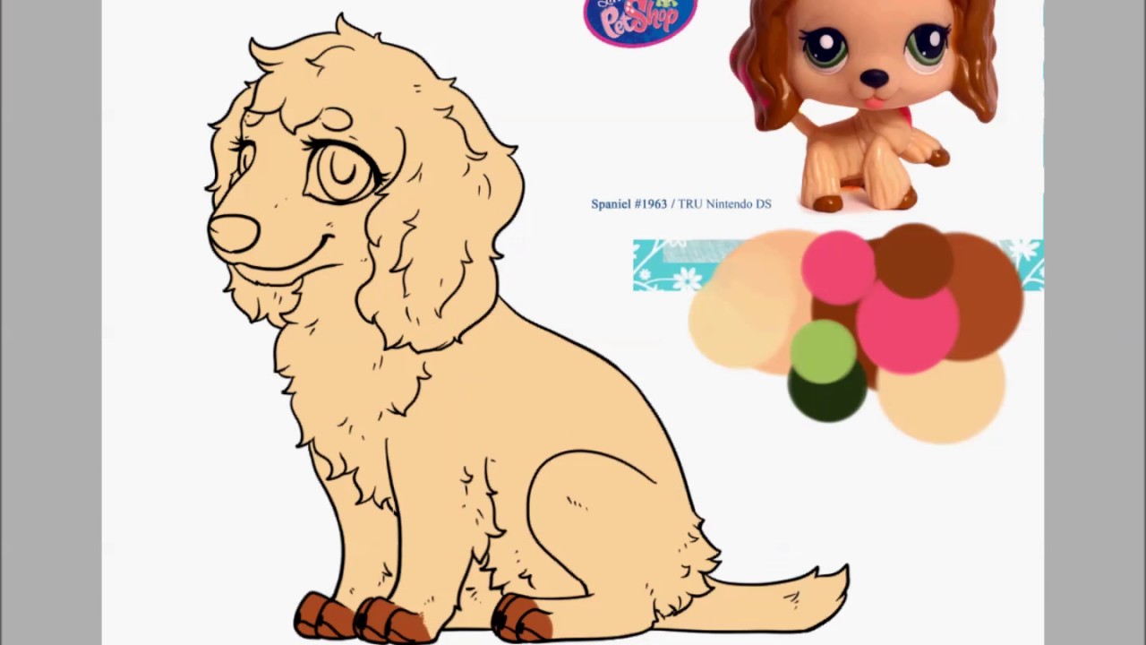 LPS #1963 Speed Drawing - YouTube