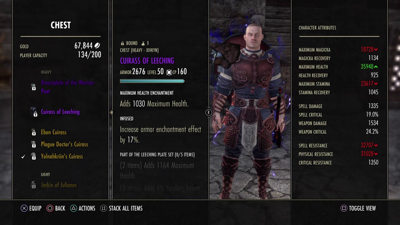 ESO DK Tank - YouTube