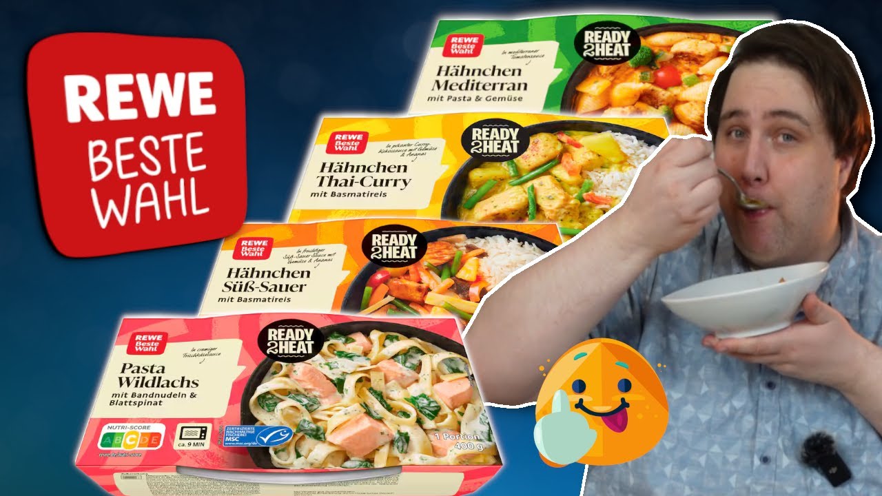 TK Fertiggerichte von REWE - Ready2Heat! Hähnchen Mediterran, Pasta ...