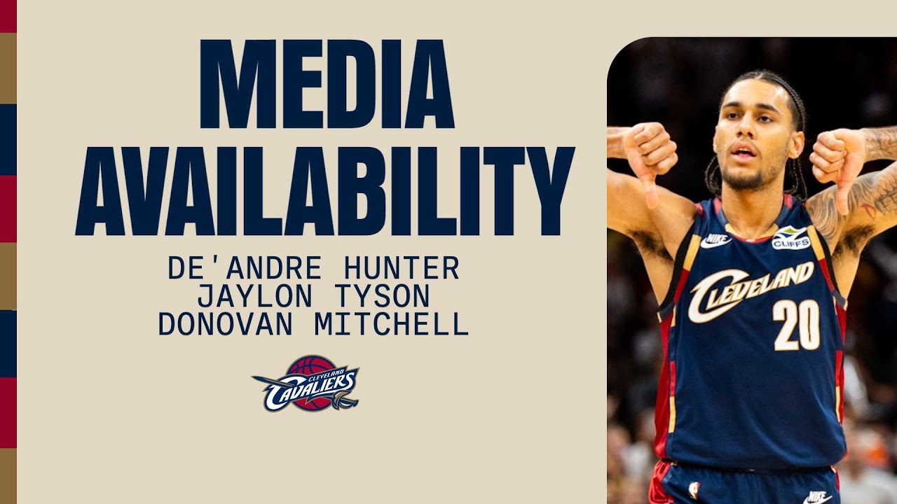 Cavs vs Bulls | De'Andre Hunter, Jaylon Tyson, Donovan Mitchell Post ...