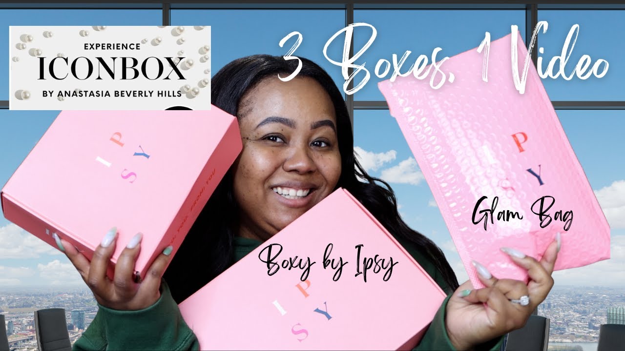 Ipsy Icon Box, Ipsy Glam Bag, & Boxy by Ipsy Unboxing | May 2023 - YouTube