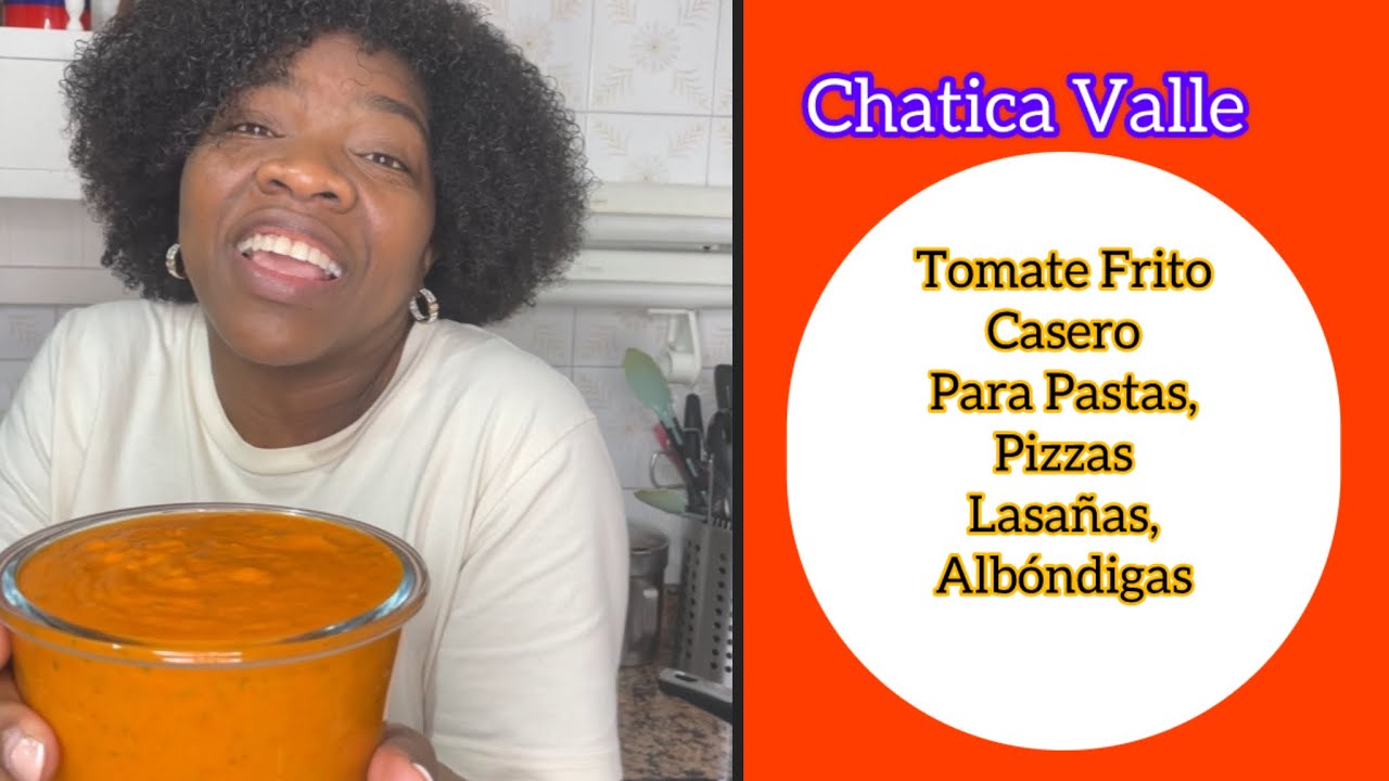 Tomate frito 🇪🇸 Pasta de tomate 🇨🇴 con Chatica - YouTube