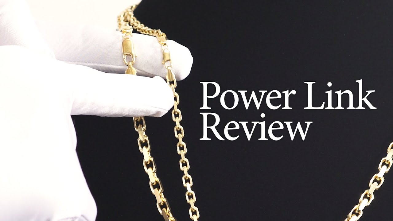 Saints Gold Power Link Chain Review - YouTube