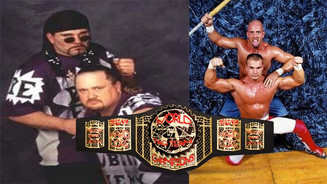 PUBLIC ENEMY VS IMPACT PLAYERS ECW WORLD TAG TEAM TITLE MATCH - YouTube