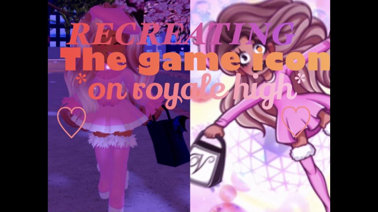 RECREATING the game icon on royale high - YouTube