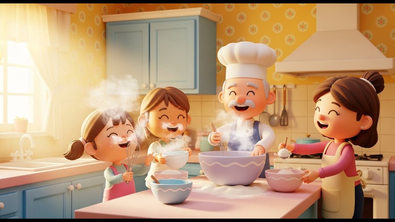 The Little Bakery Song 🧁🍰 | Nursery Rhyme & Baby Song for Toddlers ...