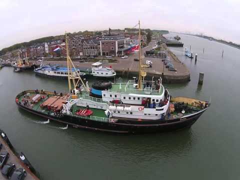 Zeesleper Elbe, Maassluis - YouTube