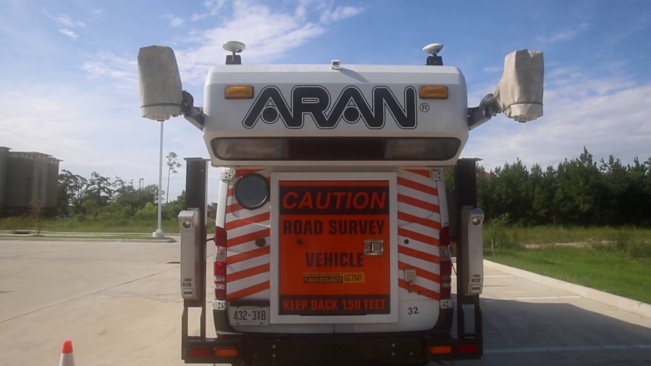 ARAN Automatic Road Analyzer - YouTube