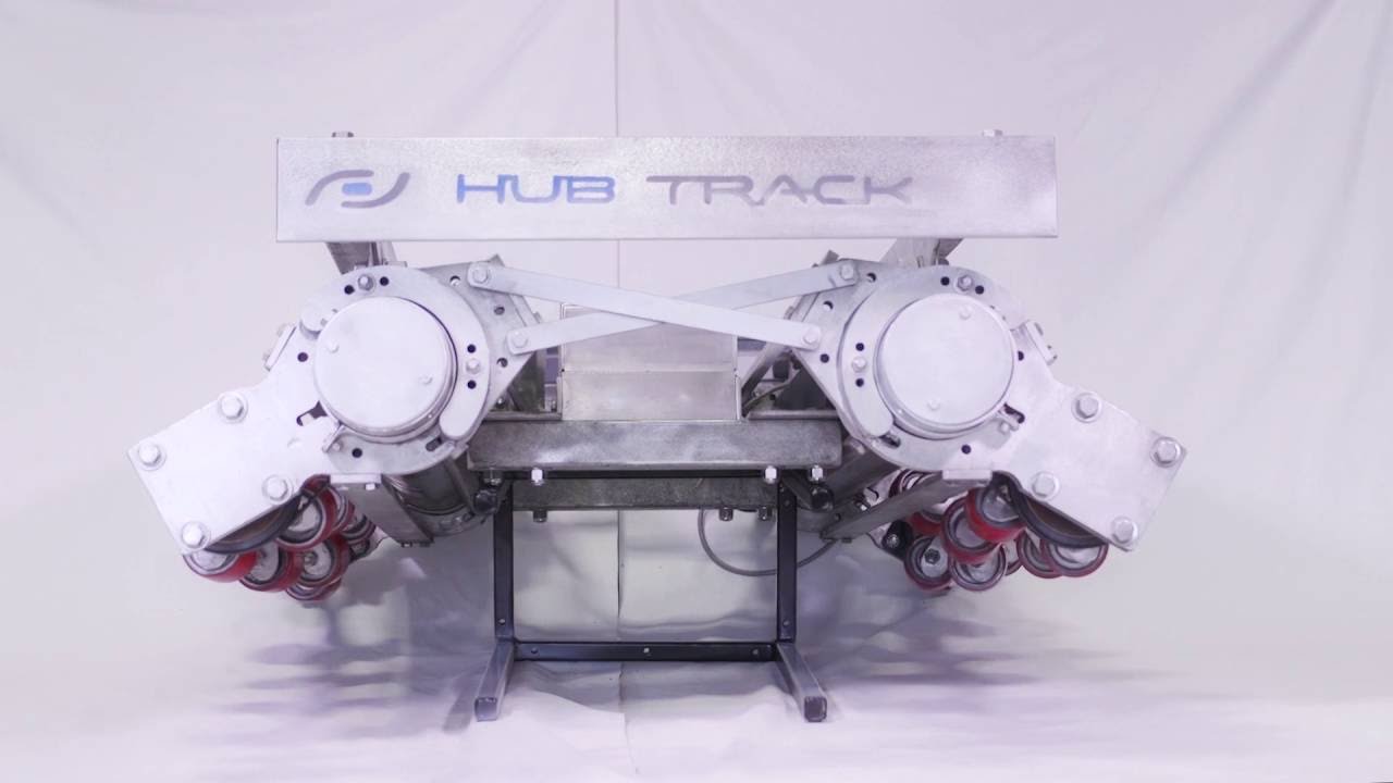 HubTrack® Drive Systems - Conveyors & Trains - YouTube