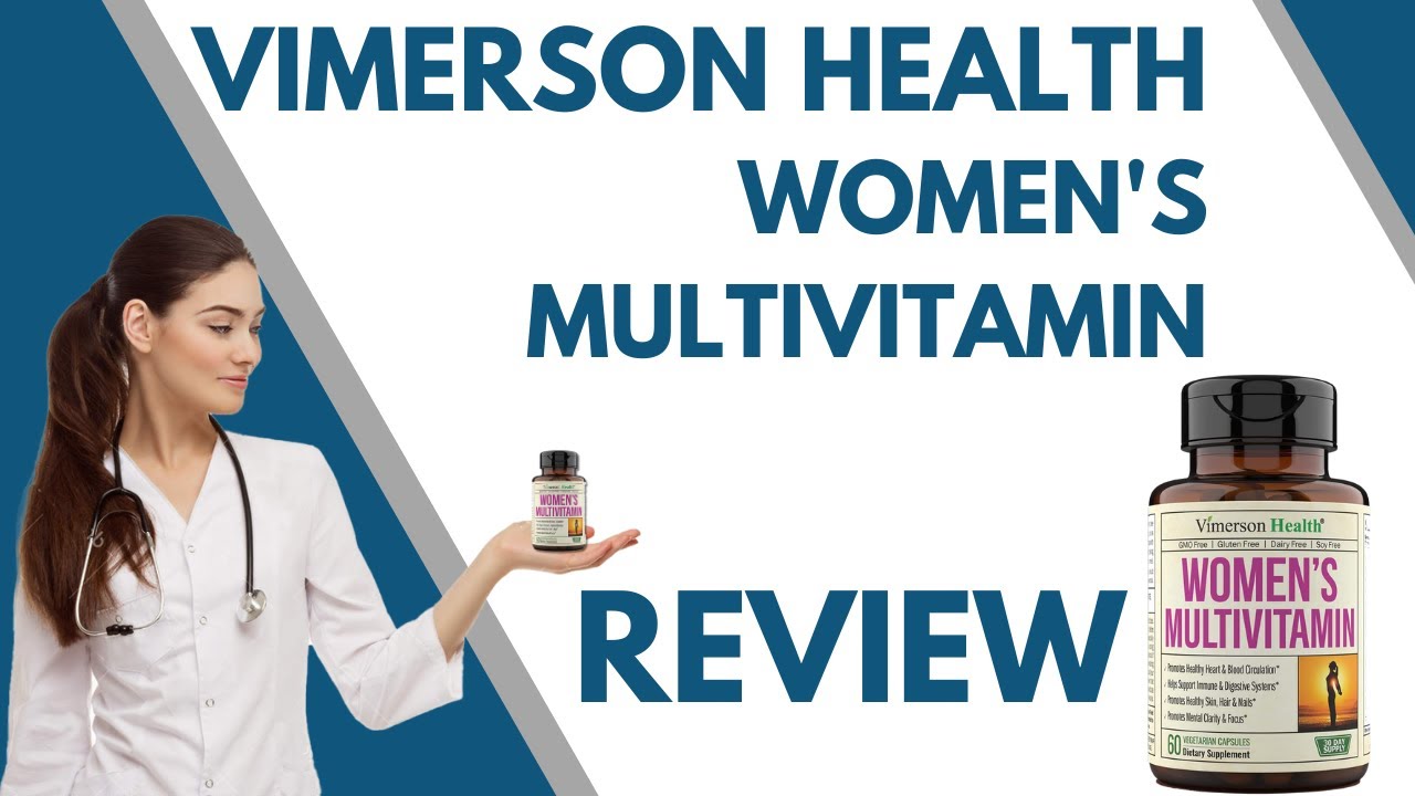 Vimerson Health Women Multivitamin Unbiased Review | Side Effects - YouTube