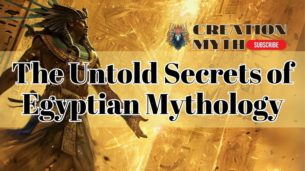 【Egyptian mythology】creation myth | mythology | wikipedia | Egyptian ...