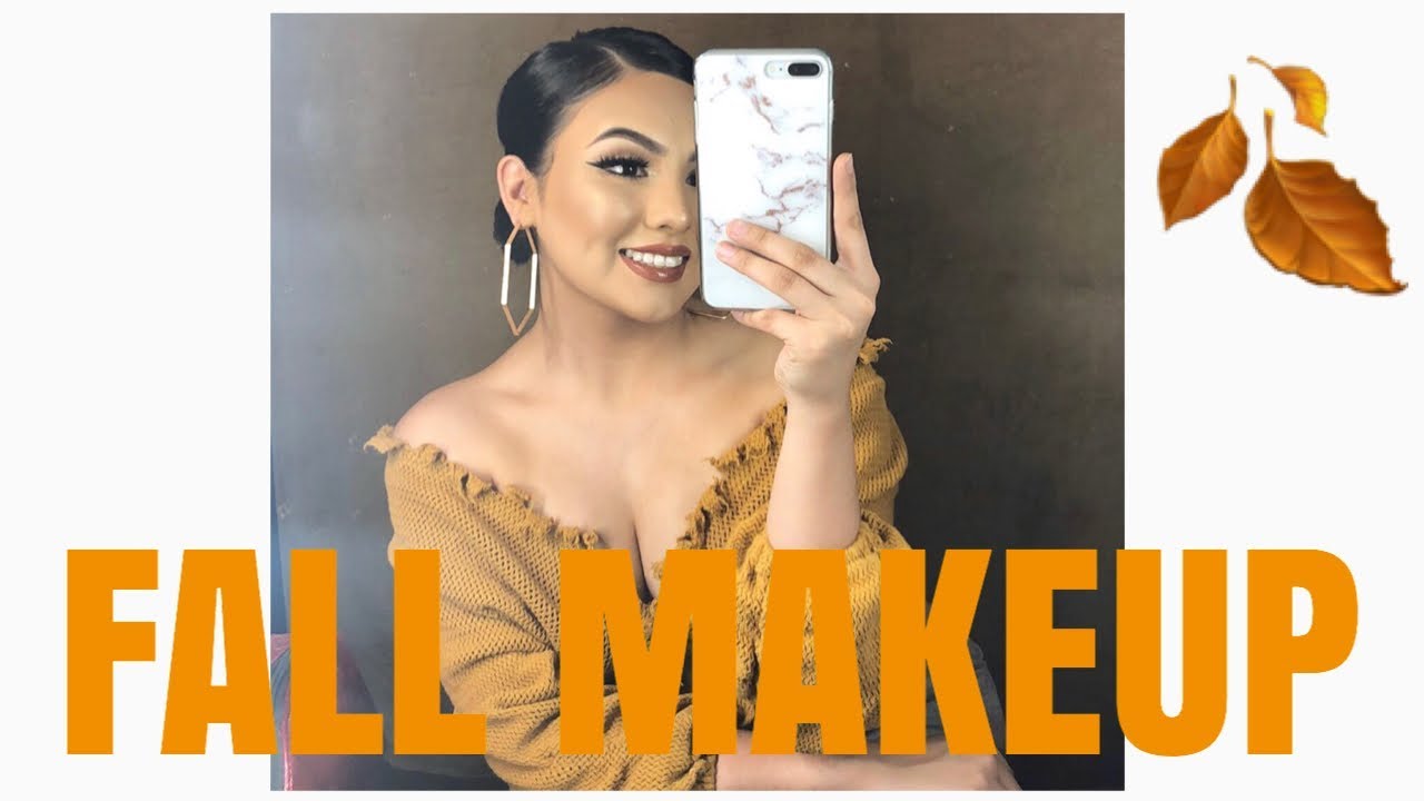 Easy AF Fall Makeup Tutorial - YouTube