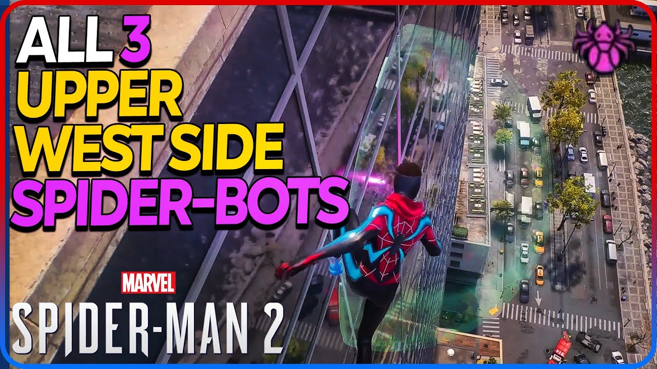 All Upper West Side Spider-Bots Spider Man 2 - YouTube