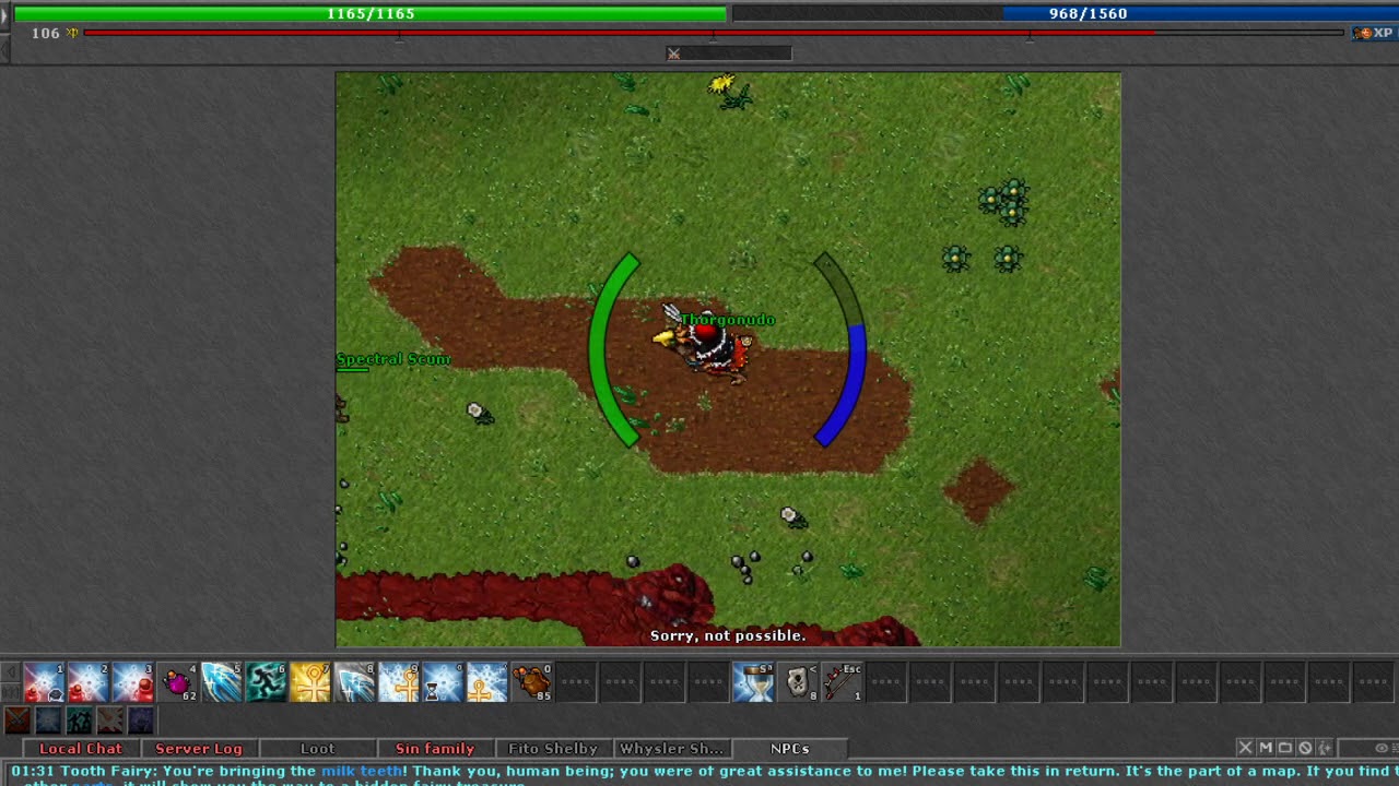 Tibia - Threatened Dream Quest - Butterfly Ring Mission - YouTube