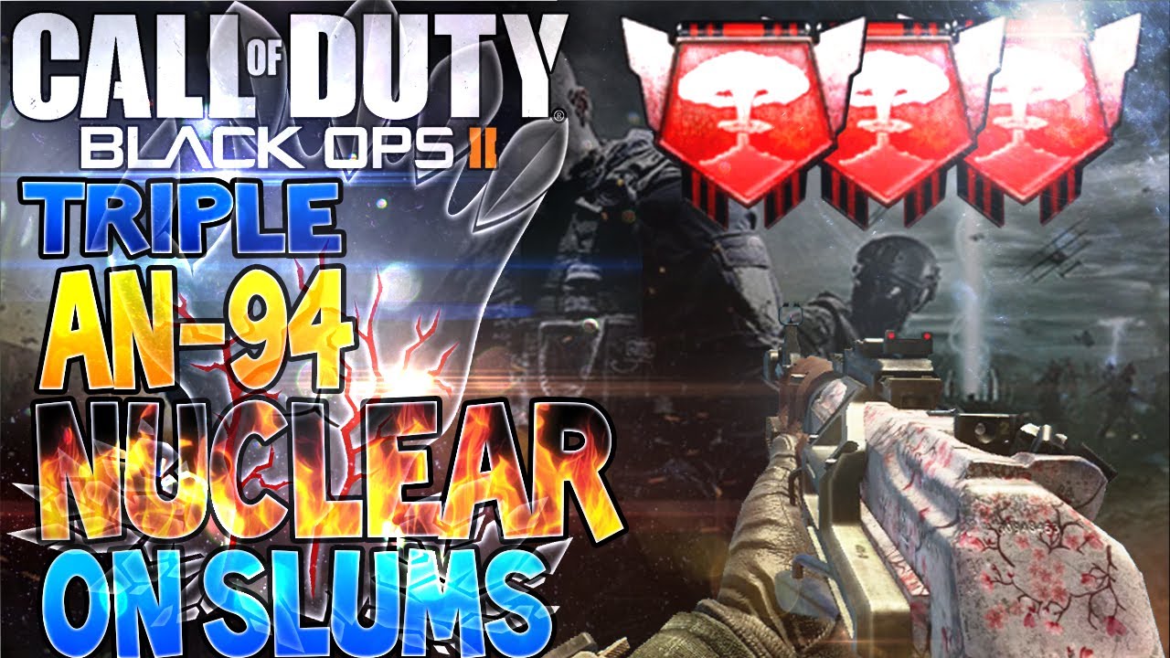 BO2: AN-94 Triple Nuclear *Introducing Matt & Zeus* (Call of Duty ...