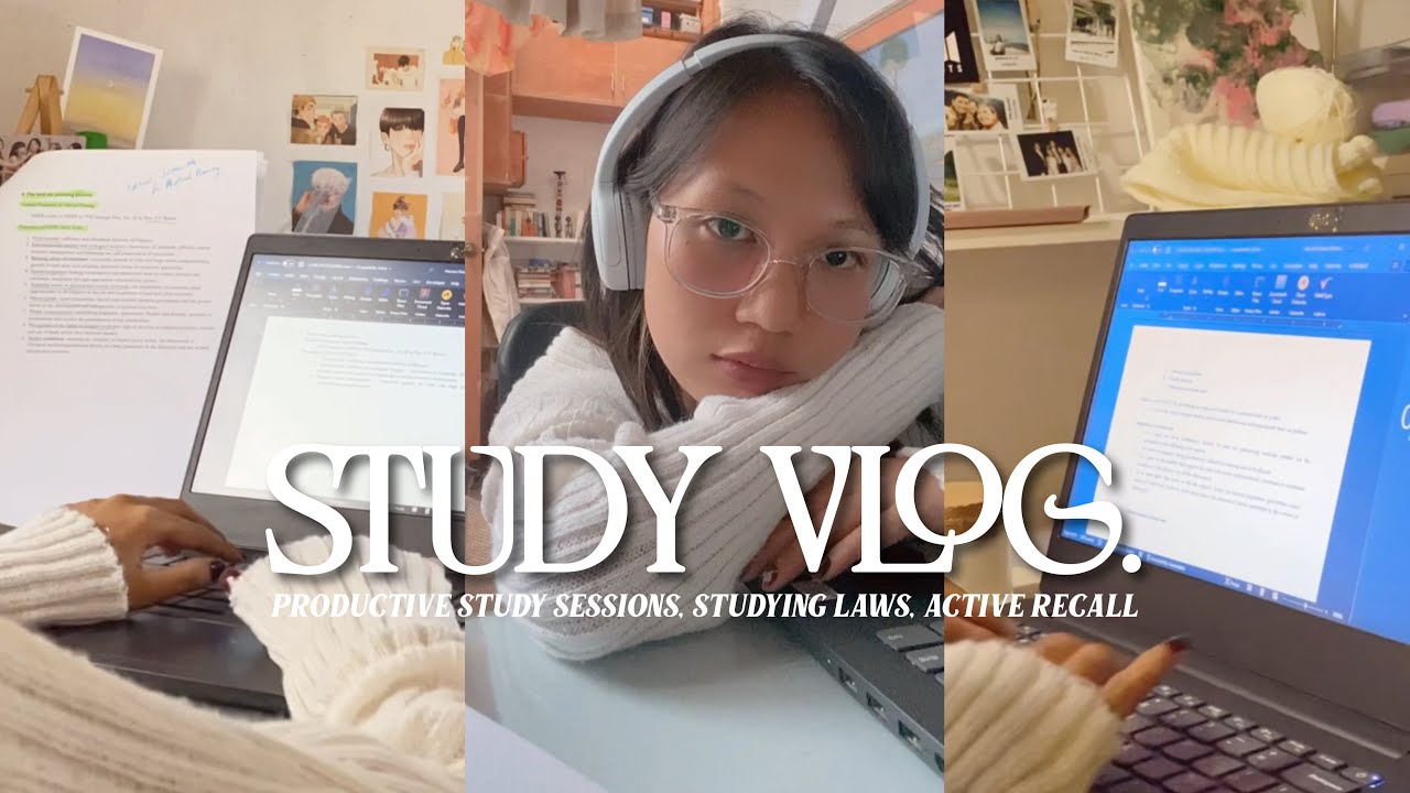 study diaries 📖 productive day in my life, lots of studying, anki ...