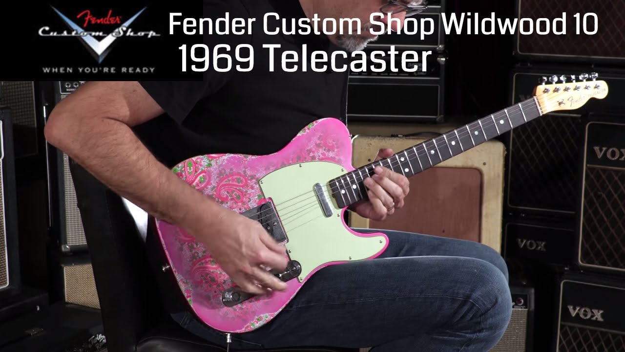 Fender Custom Shop Wildwood 10 1969 Telecaster • Wildwood Guitars - YouTube