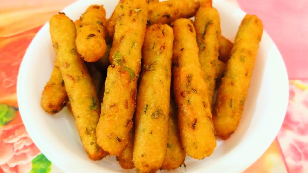 Crispy Poha Fingers/पोहा के क्रिस्पी फिंगर्स/Crispy Poha And Potato ...