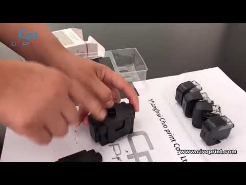How to refill the ink cartridges easily with the automatic ink ...