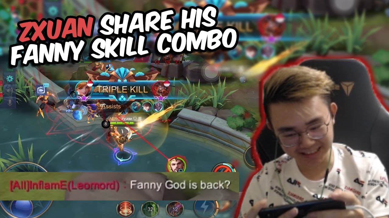 Zxuan's Perfect Fanny Skill Combo - YouTube