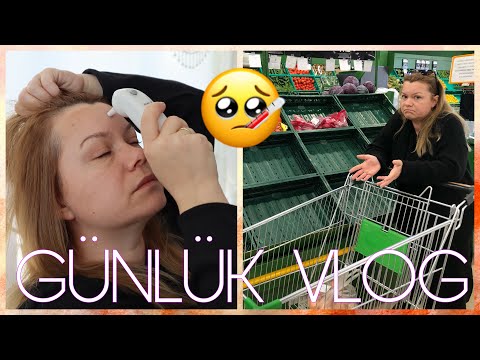 KARANTİNA GÜNLÜKLERİM VLOG | Market Alışverişi